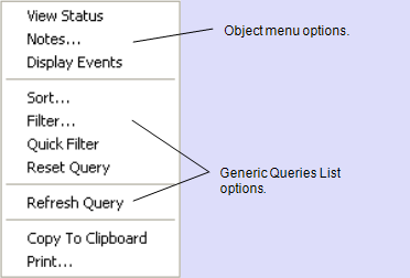 ORIGINAL WebX Clients Guide - View and Action Lists on a WebX Client (WebX Client)